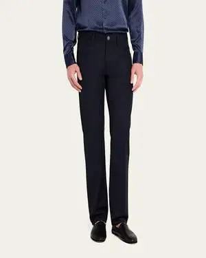 Giorgio Armani Wool Five-pocket Pants