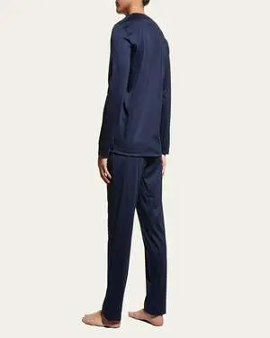 Hanro Night Selection Long Cotton Pajama Set