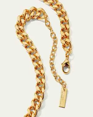 Saint Laurent Medium Curb Chain Necklace