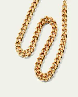 Saint Laurent Medium Curb Chain Necklace