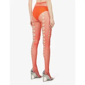 RUI Fishnet Cut-out Stretch-knit Tights