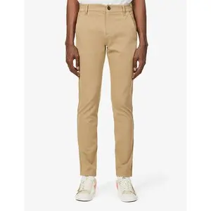 Paige Transcend Knit Stafford Tapered Trousers - Golden Elm