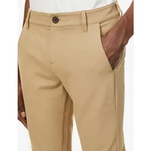 Paige Transcend Knit Stafford Tapered Trousers - Golden Elm