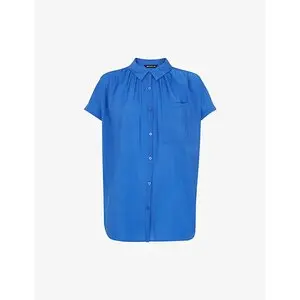 Whistles Nicola Button-through Woven Shirt Xs