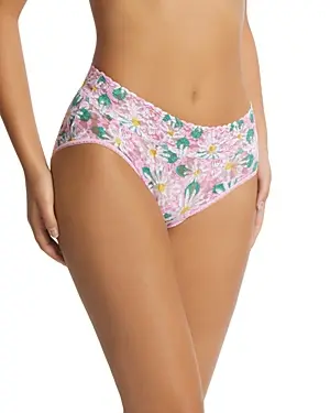 Hanky Panky HANKY PANKY Printed Daily Lace French Briefs Hello Spring