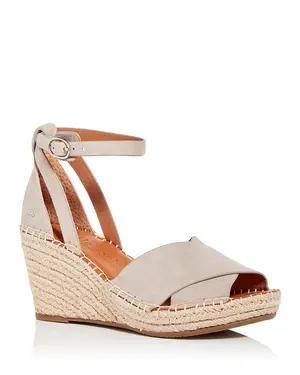 KENNETH COLE Gentle Souls By Kenneth Cole Charli Espadrille Wedge Sandals Mushroom