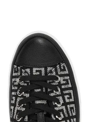 Givenchy City 4g Logo-jacquard Canvas Sneakers
