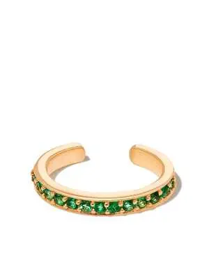 ANITA KO 18kt Yellow Emerald Ear Cuff - Gold