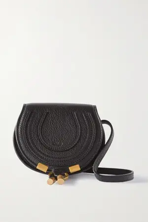 Chloé Marcie Micro Textured-leather Shoulder Bag
