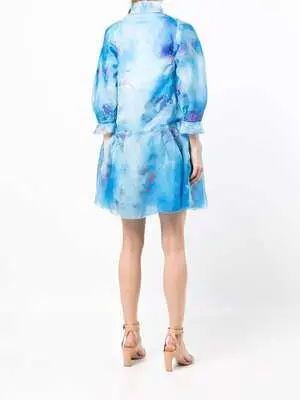 Shiatzy Chen Floral Silk Jacket