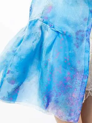 Shiatzy Chen Floral Silk Jacket