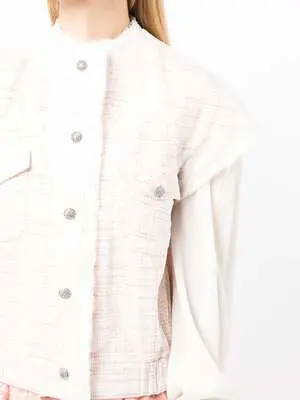 Shiatzy Chen Embellished Tweed Jacket