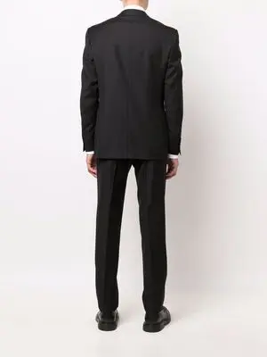 Canali Tailored Single-breasted Suit - Black