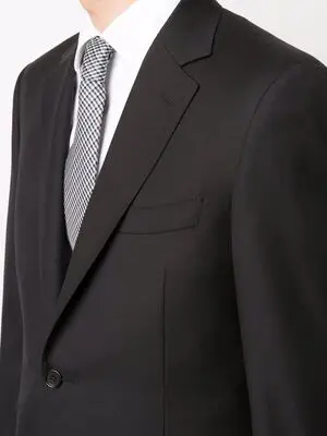 Canali Tailored Single-breasted Suit - Black