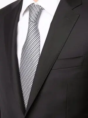 Canali Tailored Single-breasted Suit - Black