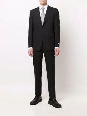 Canali Tailored Single-breasted Suit - Black