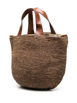 IBELIV Woven Basket Tote