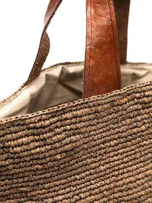 IBELIV Woven Basket Tote