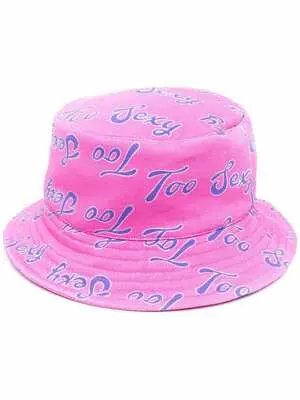 Natasha Zinko Too Sexy' Bucket Hat - Pink