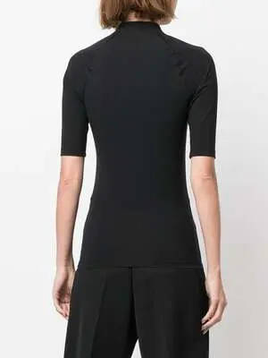 JIL SANDER Logo-print Scuba Top