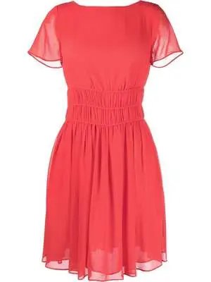Emporio Armani Round Neck Day Dresses
