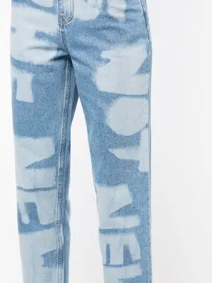 ADER ERROR Slogan Jeans