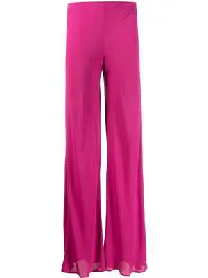 Alberta Ferretti High Waist Wide Leg Trousers
