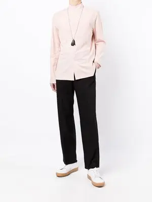 Shiatzy Chen Mandarin-collar Fitted Shirt