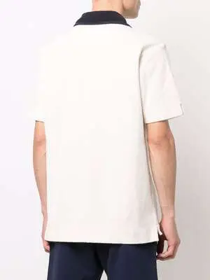 Orlebar Brown Atholl Rib-knit Polo Shirt