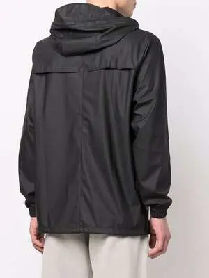 Rains Drawstring Hooded Jacket