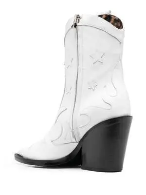 Philipp Plein Stars-detail Cowboy Boots