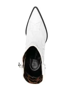 Philipp Plein Stars-detail Cowboy Boots