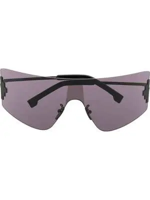 MARCELO BURLON COUNTY OF MILAN Bolax Shield Sunglasses - Black