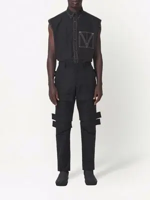 Burberry Panel-detail Cargo Trousers