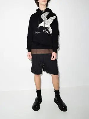 Yohji Yamamoto X New Era Eagle-print Hoodie