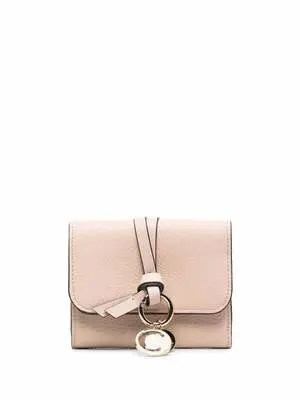Chloé Alphabet Tri-fold Wallet - Pink