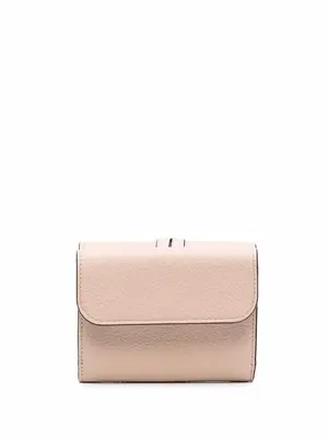 Chloé Alphabet Tri-fold Wallet - Pink