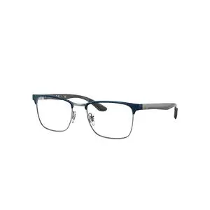 Ray-ban Optics Eyeglasses Frame Clear Lenses Polarized - Black