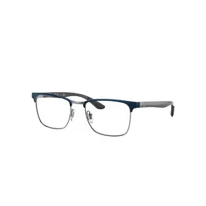 Ray-ban Optics Eyeglasses Frame Clear Lenses Polarized - Black