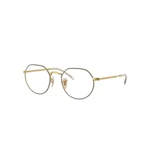 Ray-ban Jack Optics Eyeglasses Frame - Gold