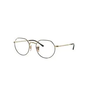 Ray-ban RAY-BAN Jack Optics Eyeglasses Frame Shiny Gold