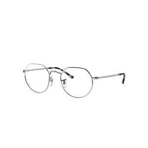 Ray-ban Jack Optics Eyeglasses Frame - Shiny Silver
