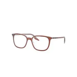 Ray-ban Ray-Ban OPTICS Eyeglasses Frame Brown On Transparent