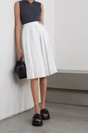 Moncler Shell Midi Skirt