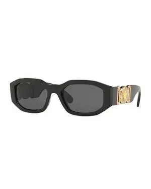 Versace Men & Apos;s Geometric Propionate Sunglasses One-color
