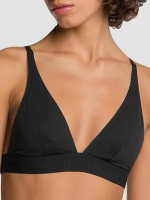 Wolford Triangle Bralette - Black