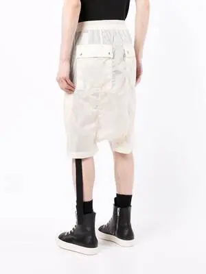 Rick Owens Bauhaus Dropped-crotch Shorts
