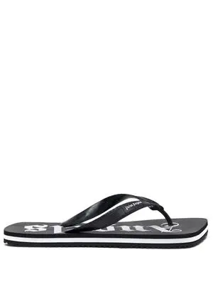 Palm Angels Logo-print Flip Flops