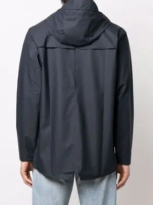 Rains Drawstring Hooded Jacket