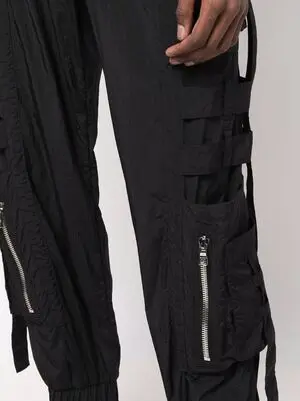 Balmain Zipped-pocket Shell Joggers